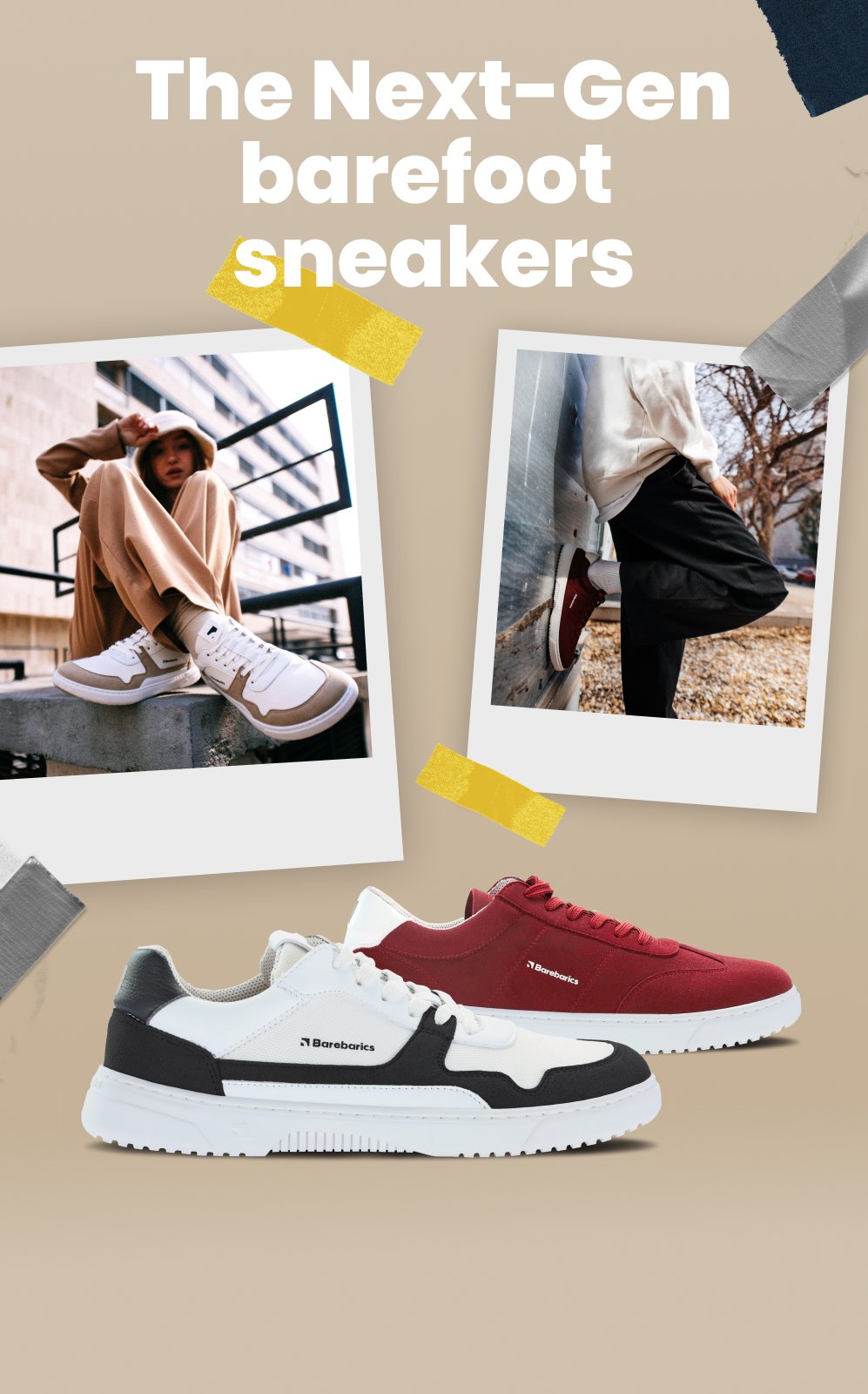 New Generation of Barefoot Sneakers | Barebarics