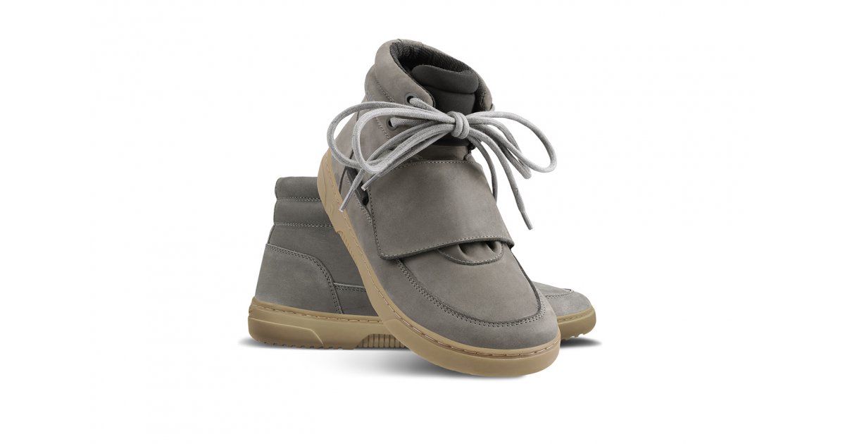 Barefoot Sneakers Barebarics Blizzard - Dark Grey | Be Lenka