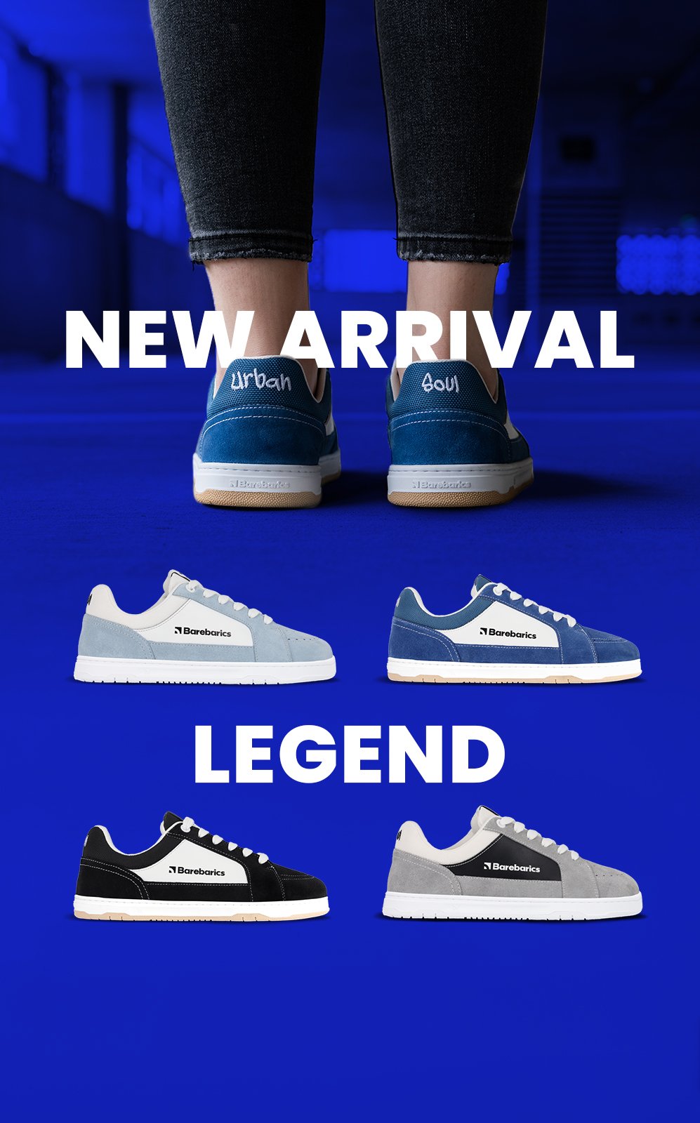 New Generation of Barefoot Sneakers | Barebarics