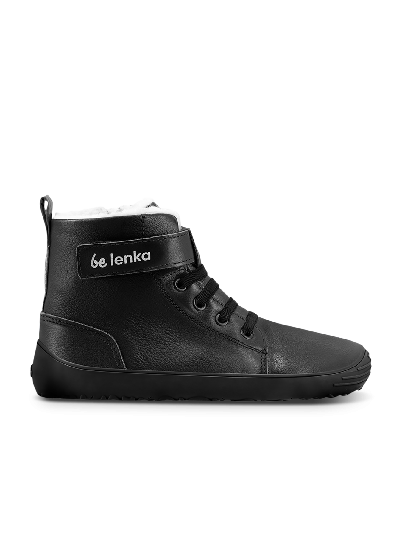 Winter barefoot boots Be Lenka Winter Kids - All Black | Be Lenka