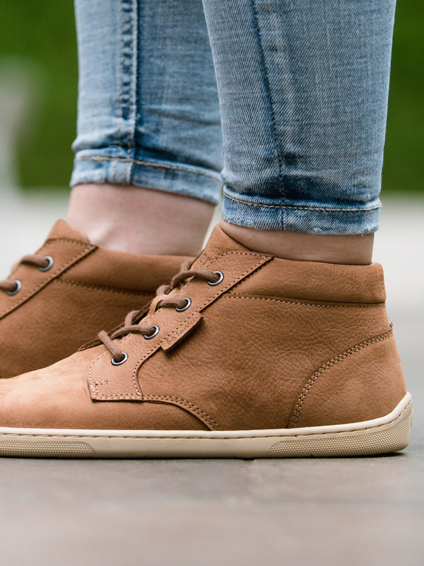 Barefoot Shoes - Be Lenka - Synergy - Cognac & Beige | Be Lenka