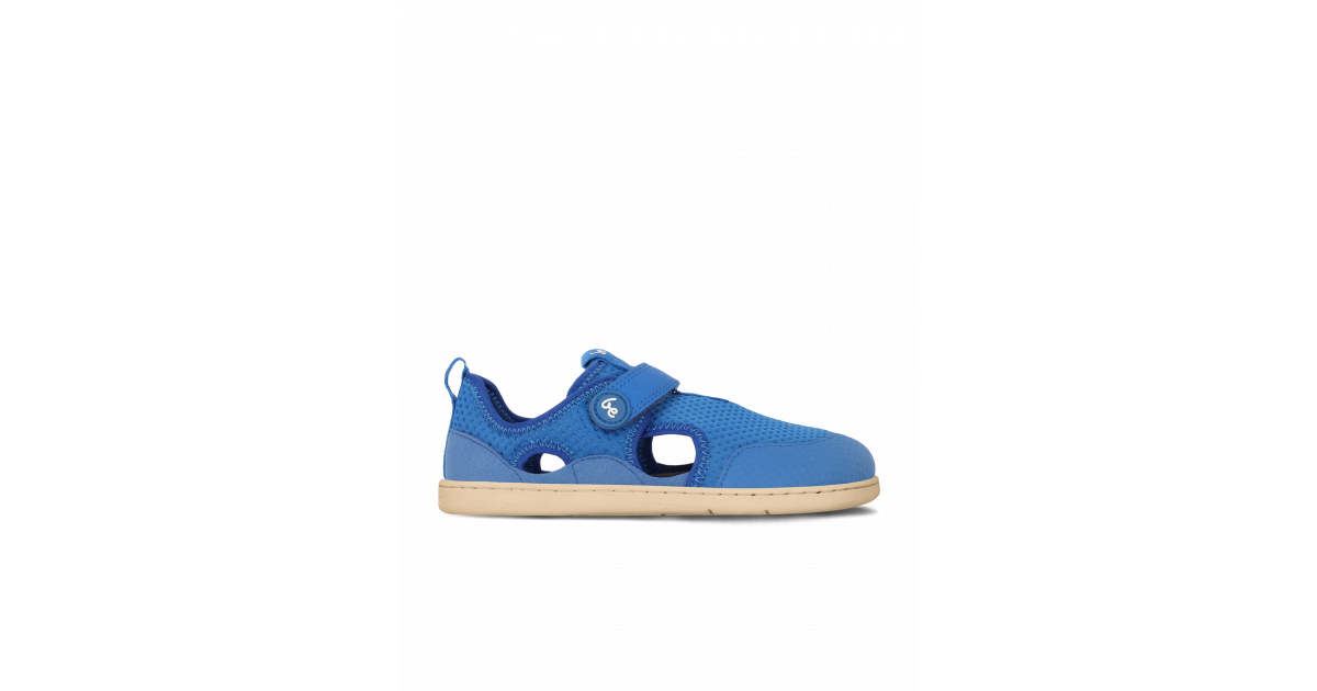 Dziecięce barefoot sandały Zest Kids - Blue | Be Lenka